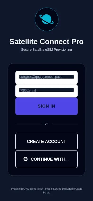 Satellite Connect Pro