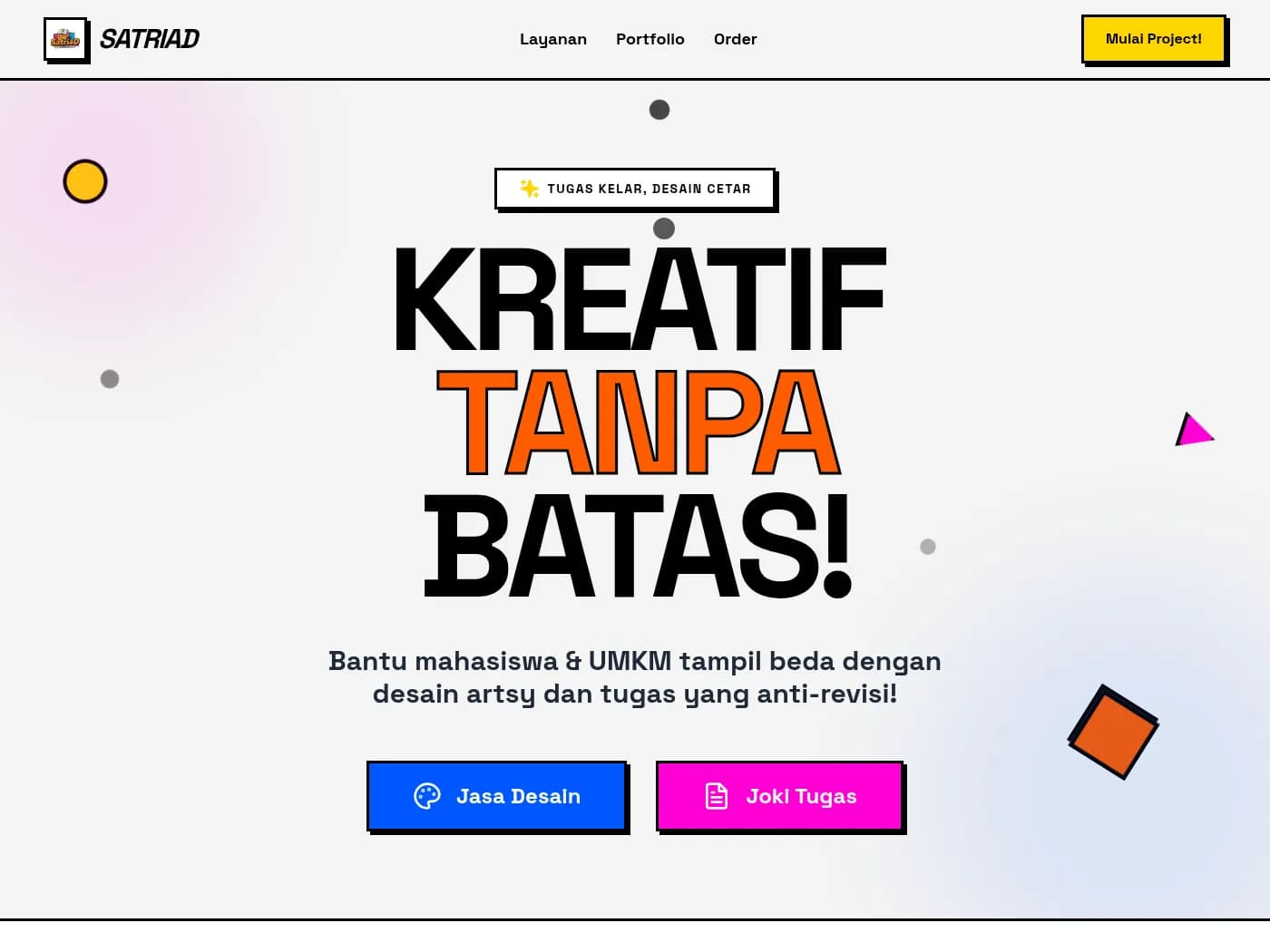 SatriaD Creative Platform