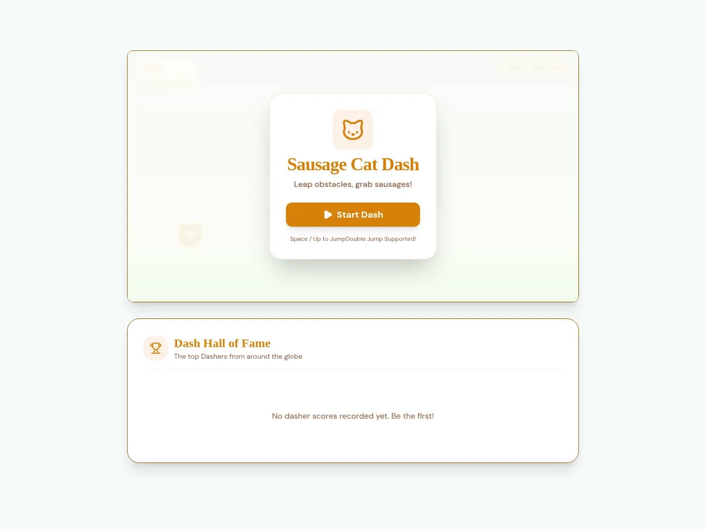 Sausage Cat Dash