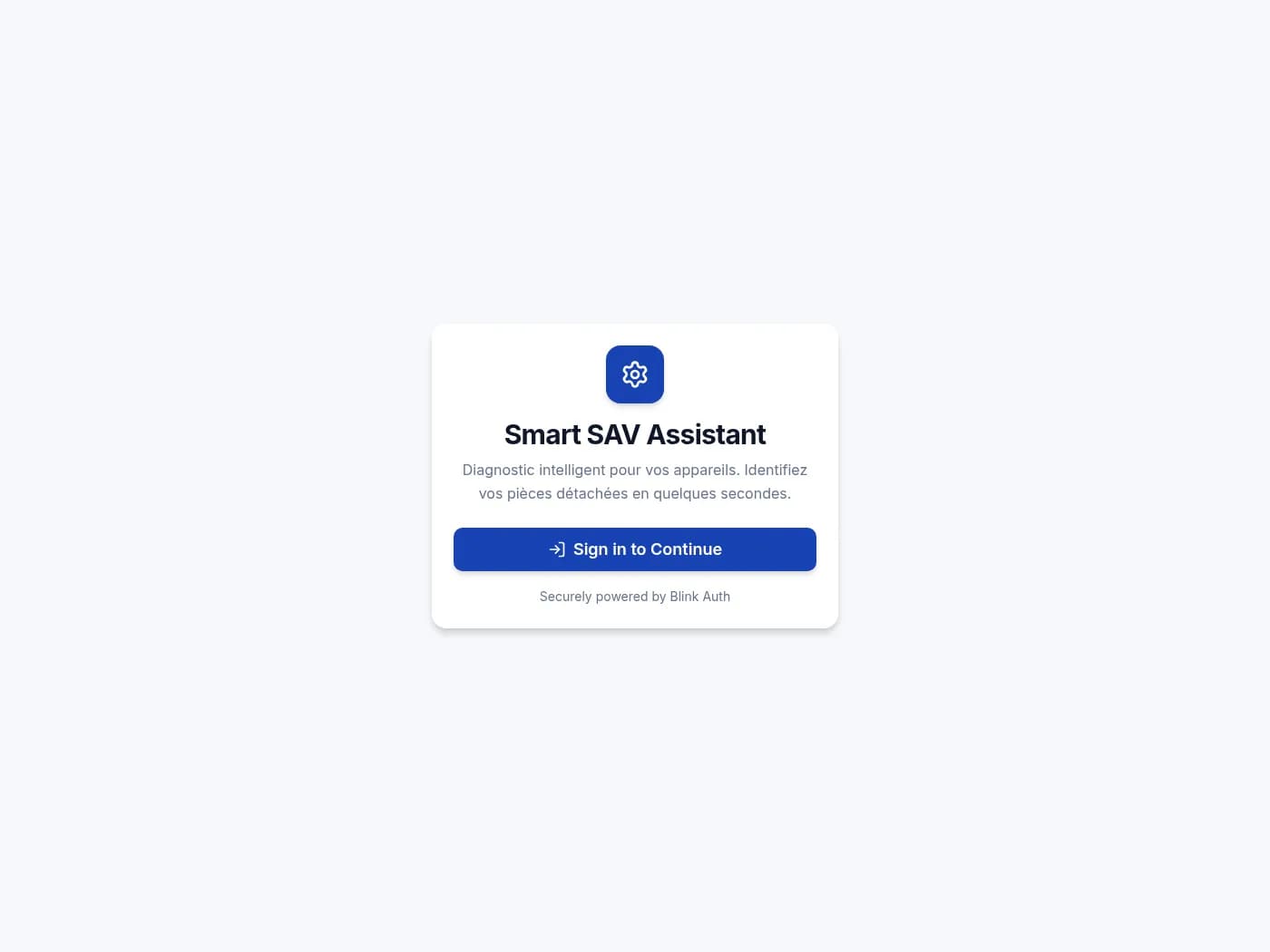 Smart SAV Assistant