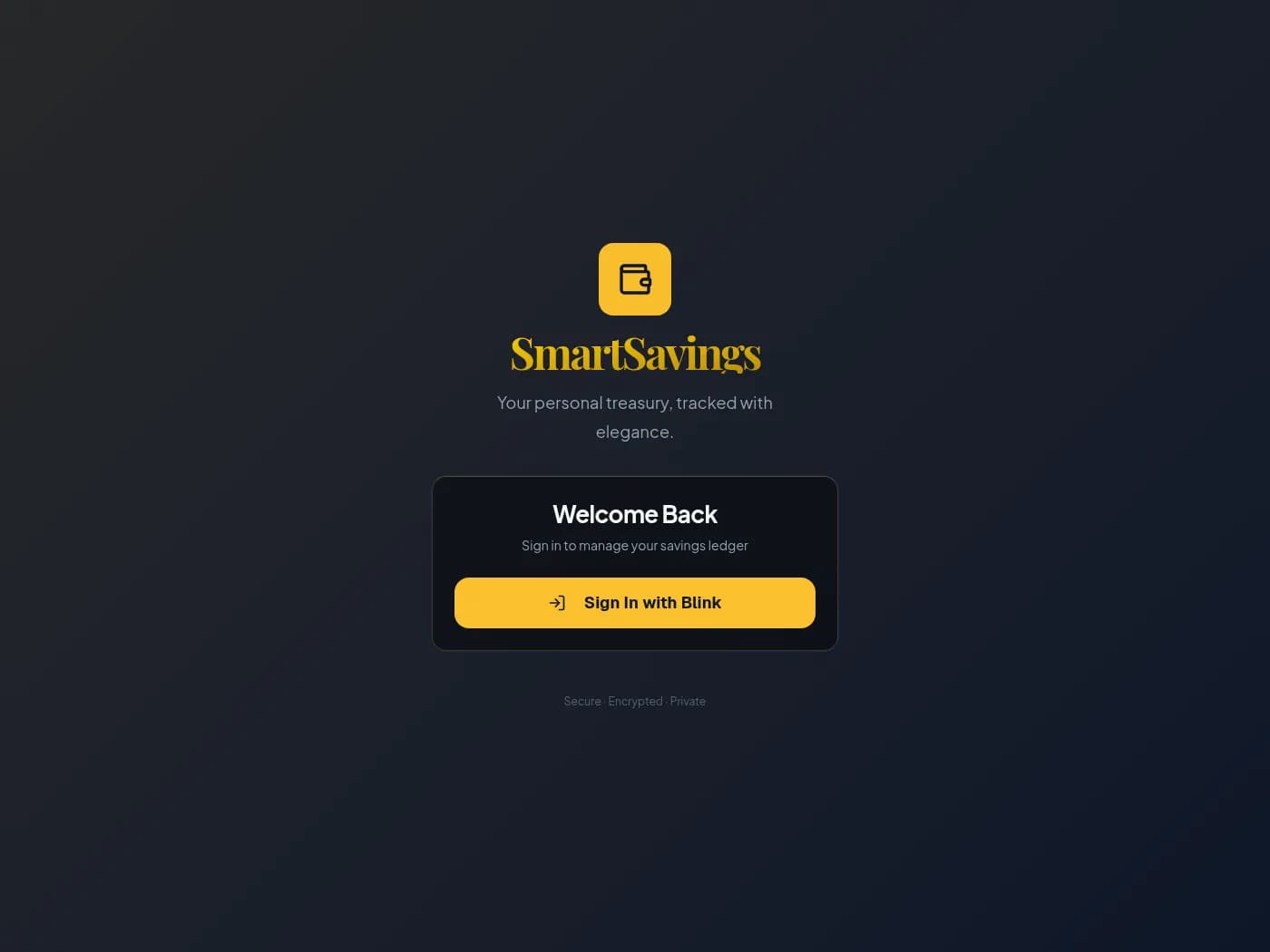 Smart Savings Tracker