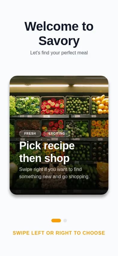 Savory Swipe Recipes
