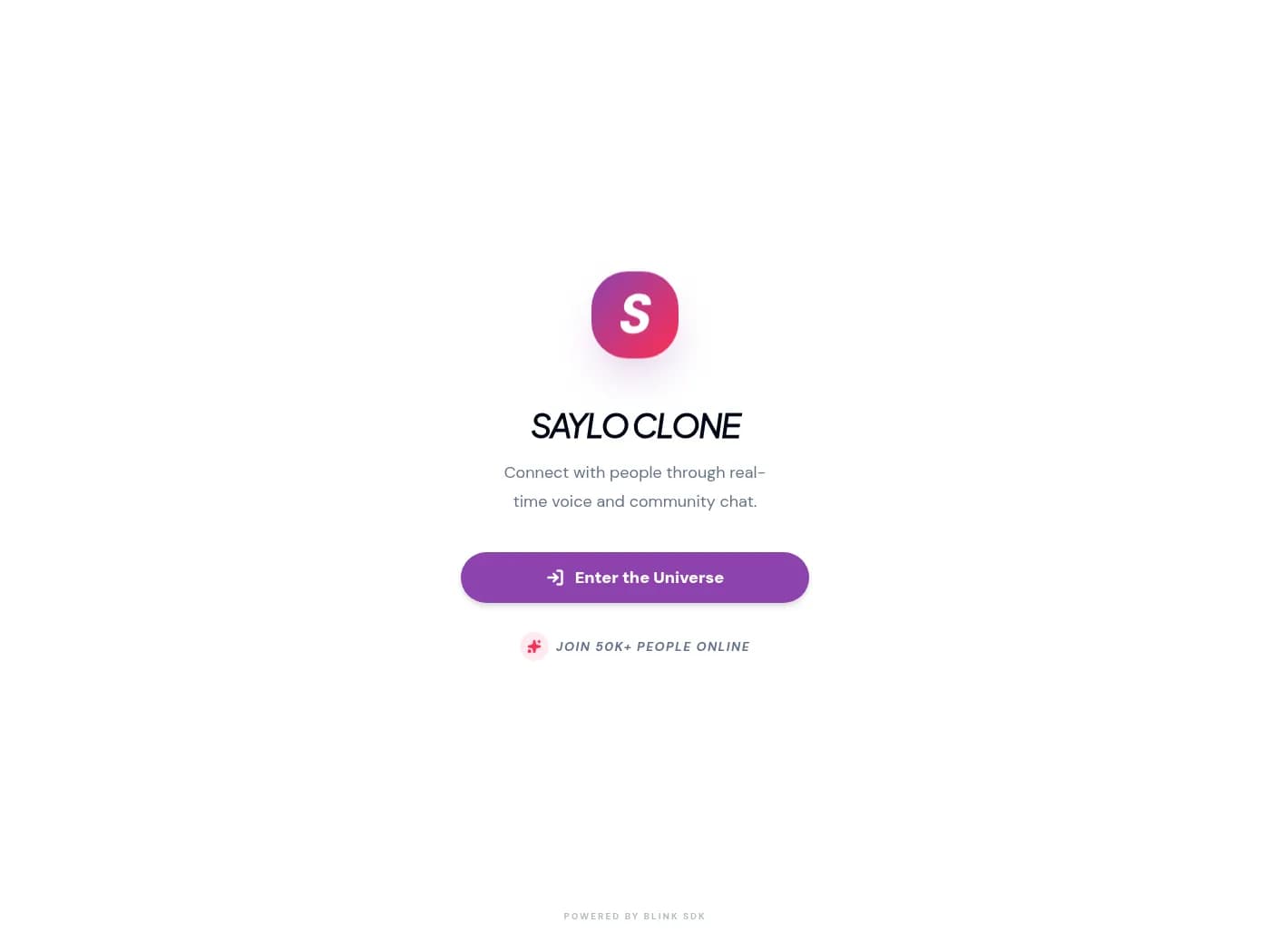 Saylo Clone App