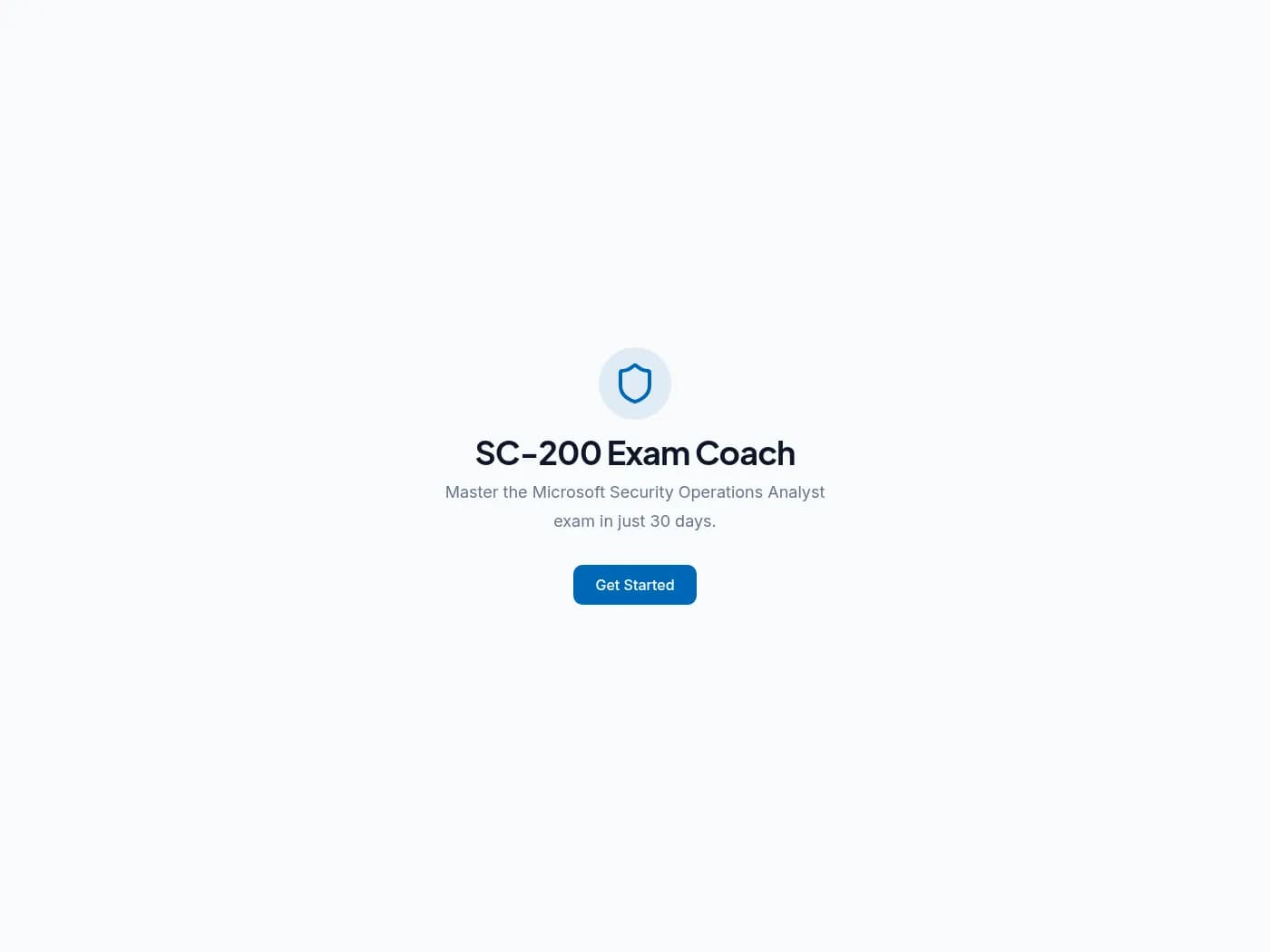 SC-200 Exam Coach