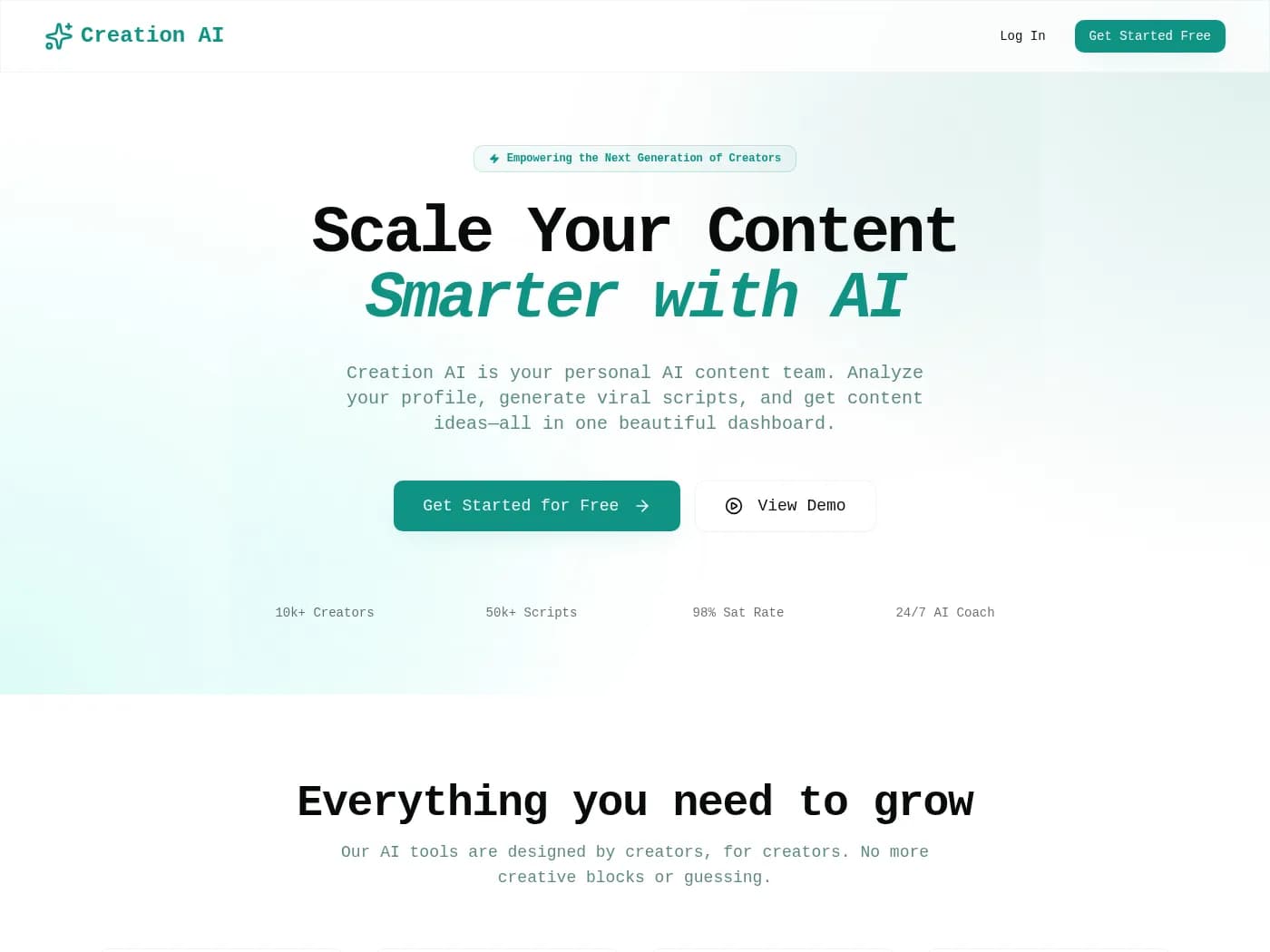 Scalai Creator AI