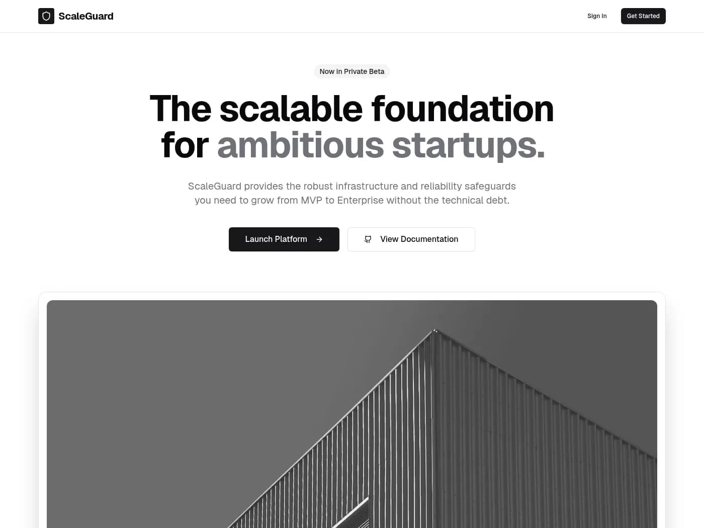 ScaleGuard Platform