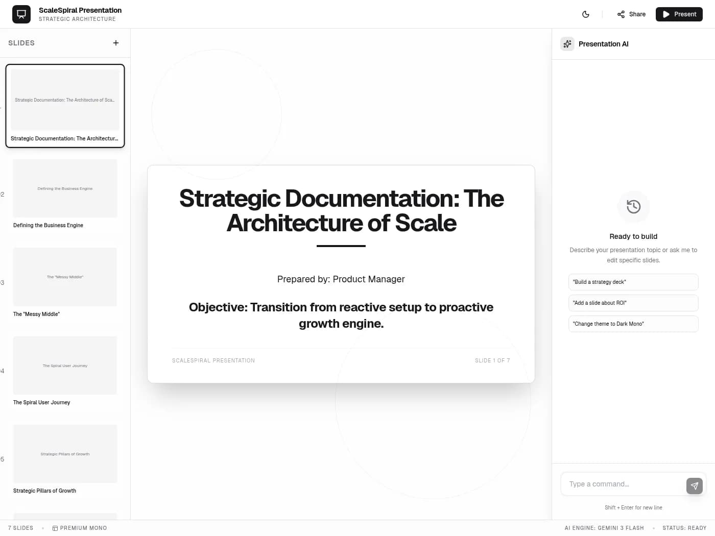 ScaleSpiral Presentation