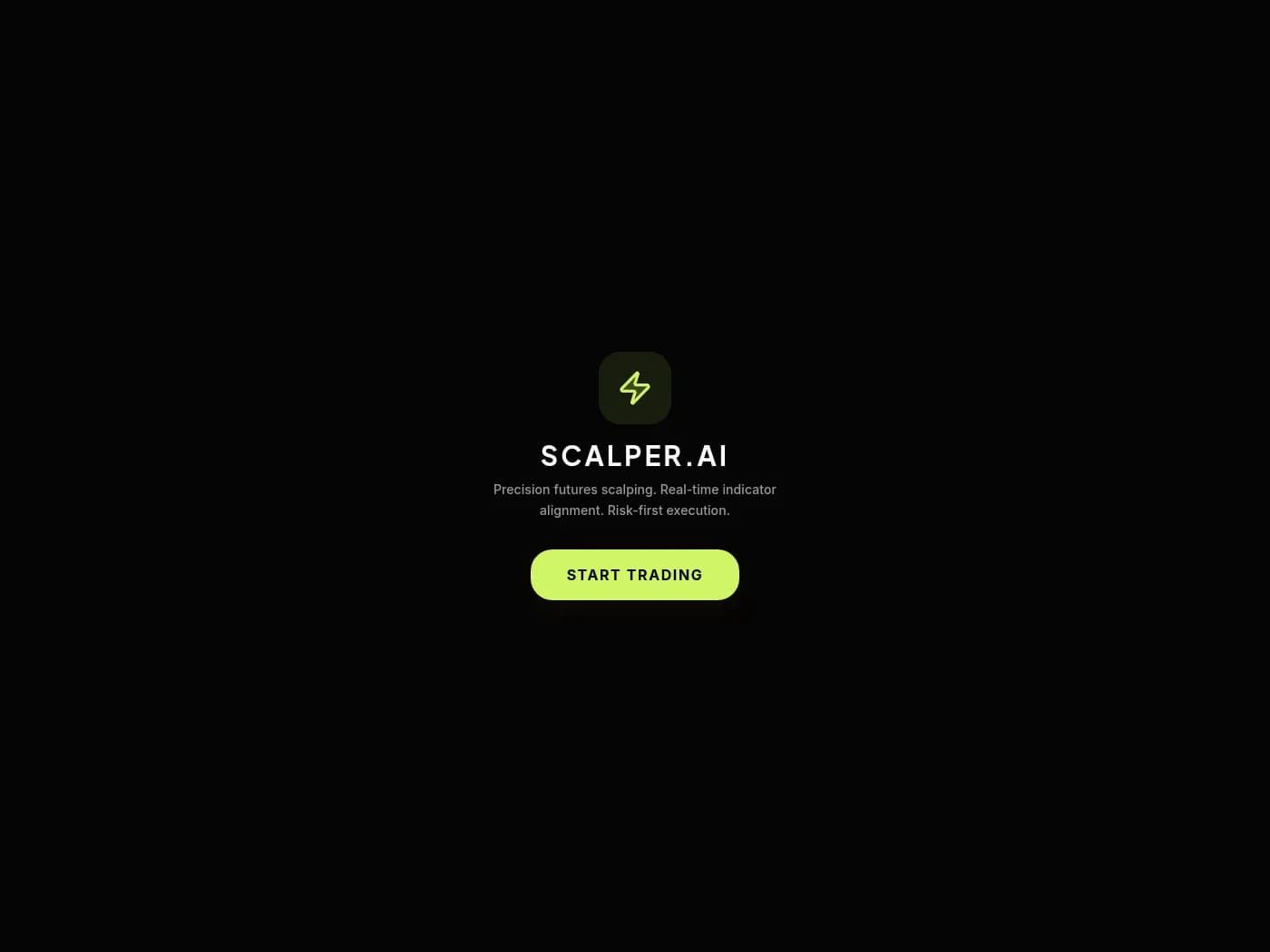 Scalp Entry Confirm