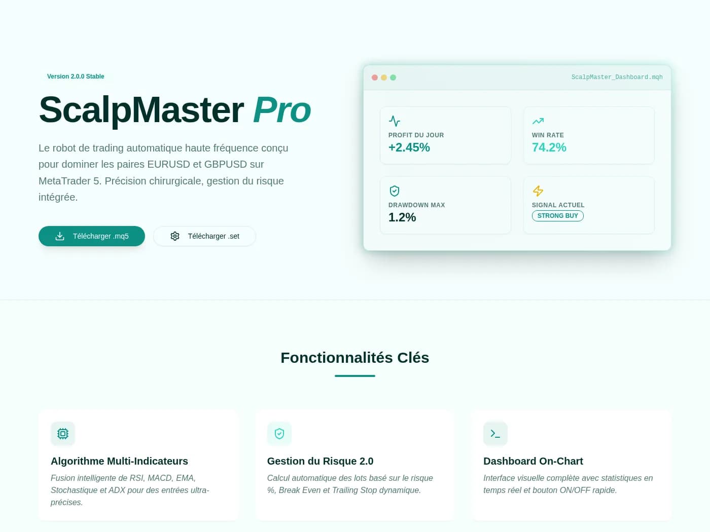 ScalpMaster Pro Bot