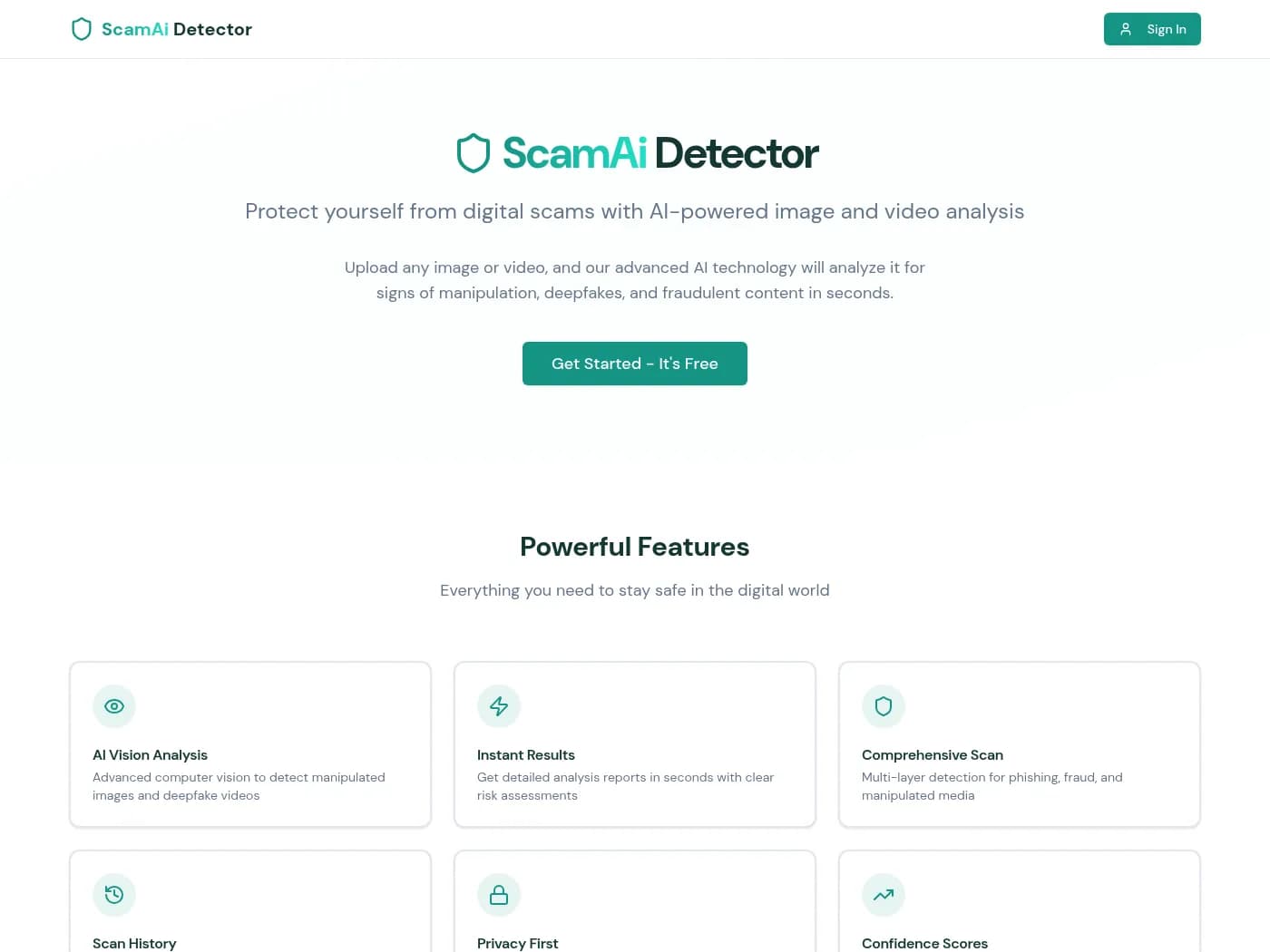 ScamAi Detector