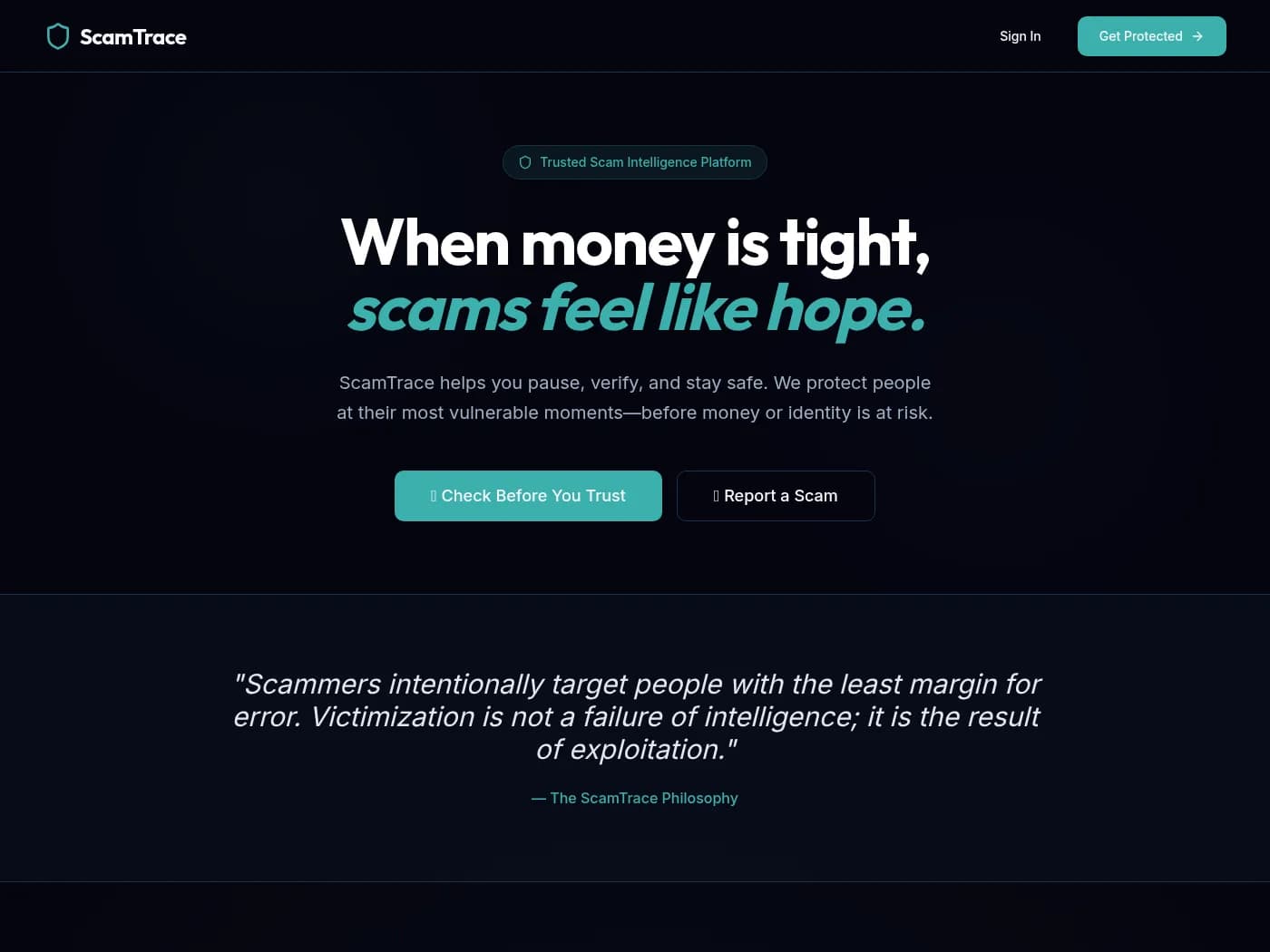 ScamTrace