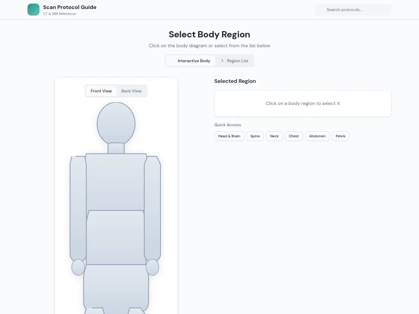 Scan Protocol Guide