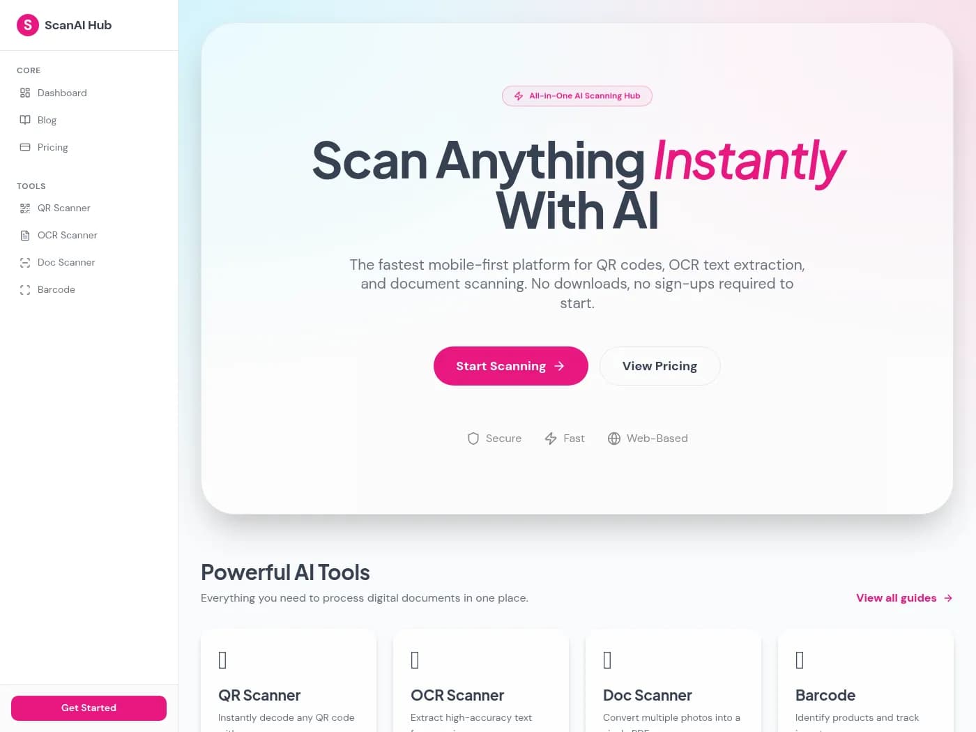 ScanAI Hub