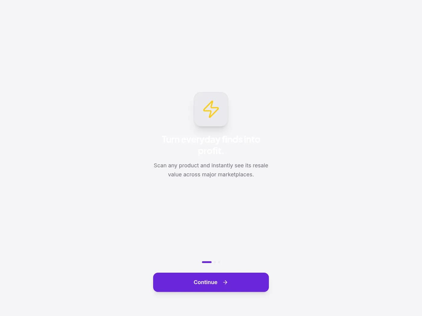 ScanFlip Reseller AI App