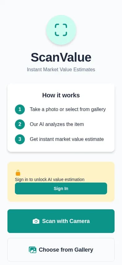 ScanValue Estimator