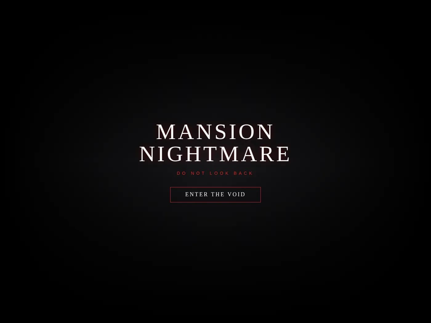 Haunted Night Game