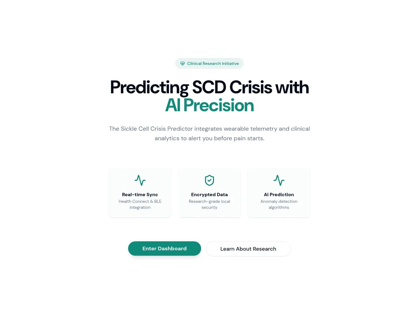 Sickle Cell Crisis Predictor