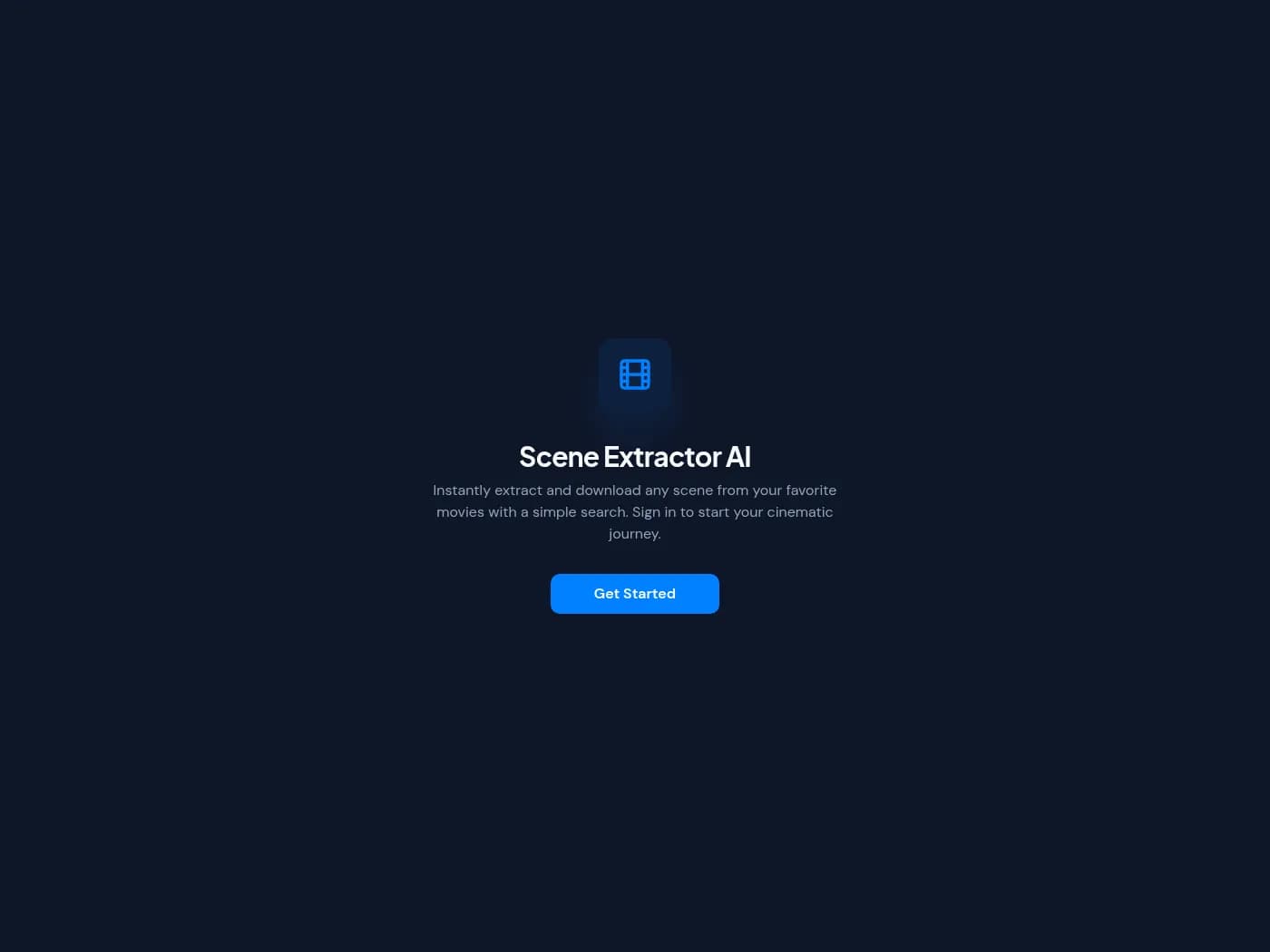 Scene Extractor AI
