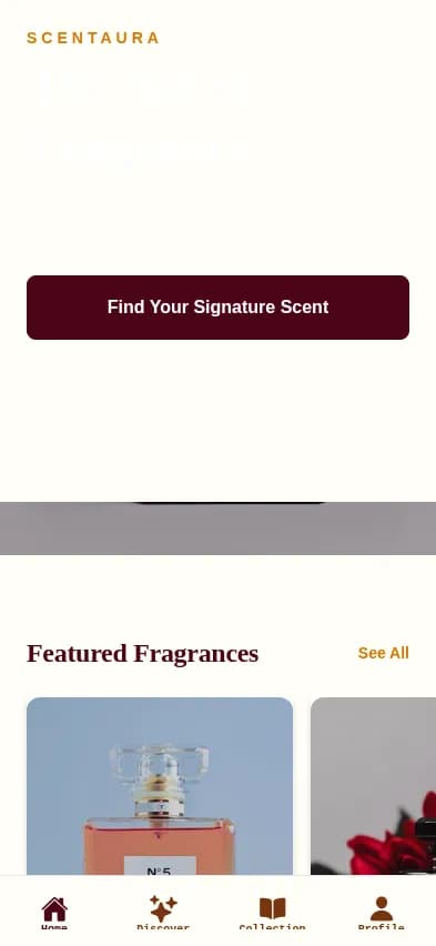 ScentAura iOS App
