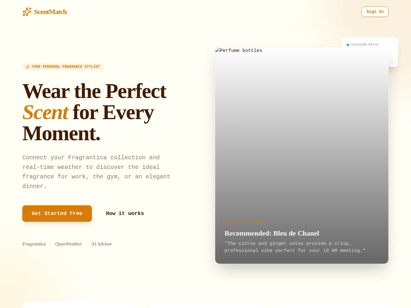 ScentMatch Advisor