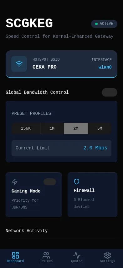 SCGKEG Hotspot Manager