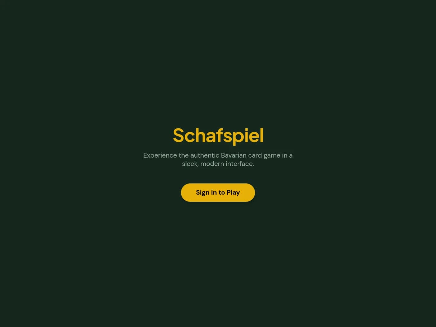 Schafspiel