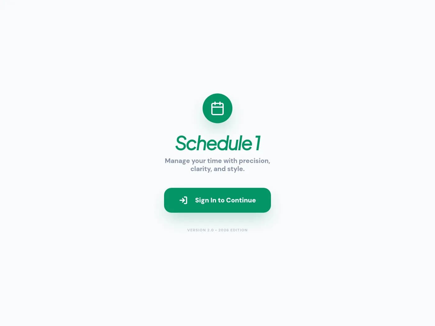 Schedule 1 Clone