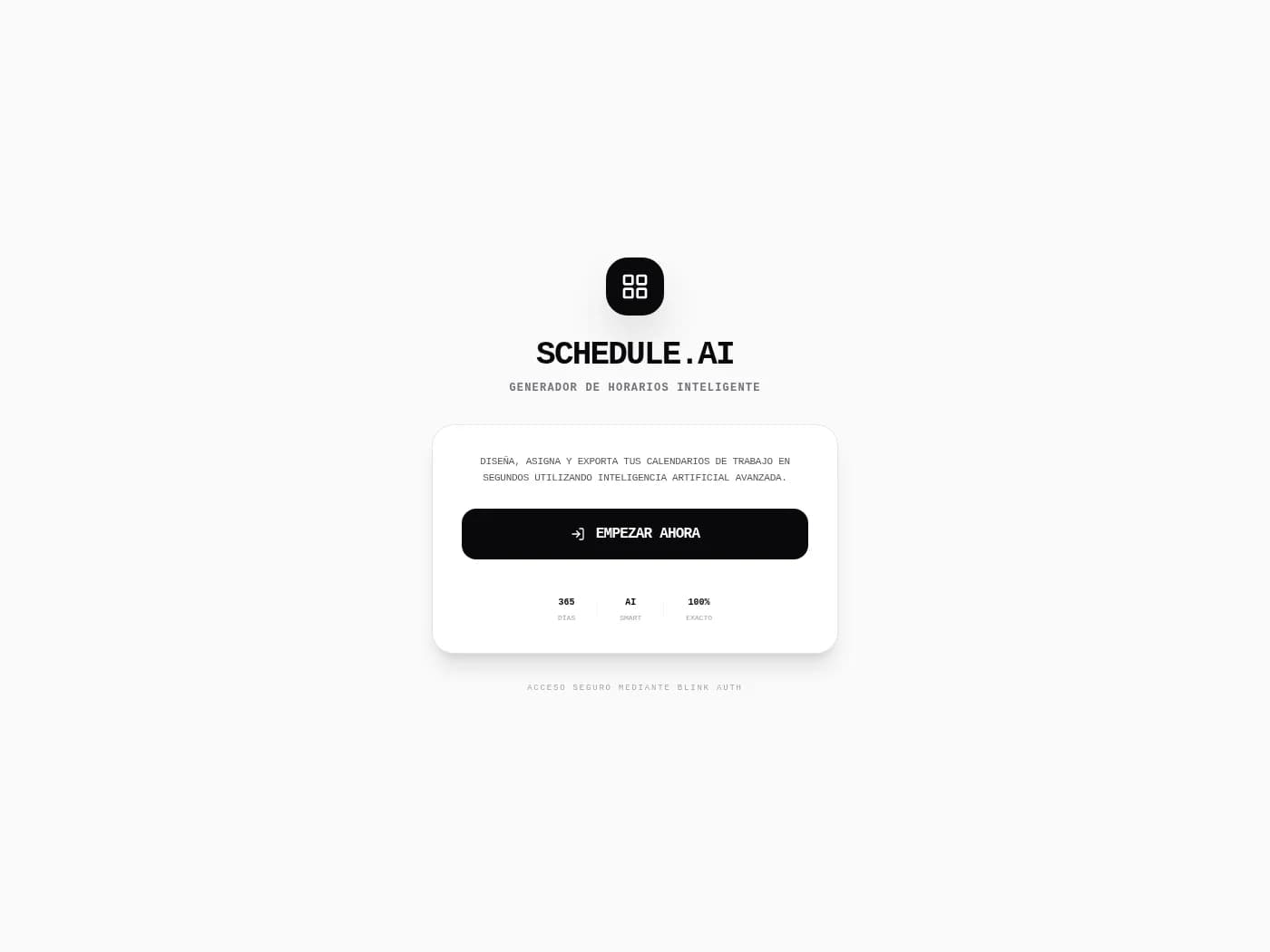 Schedule Spreadsheet Maker