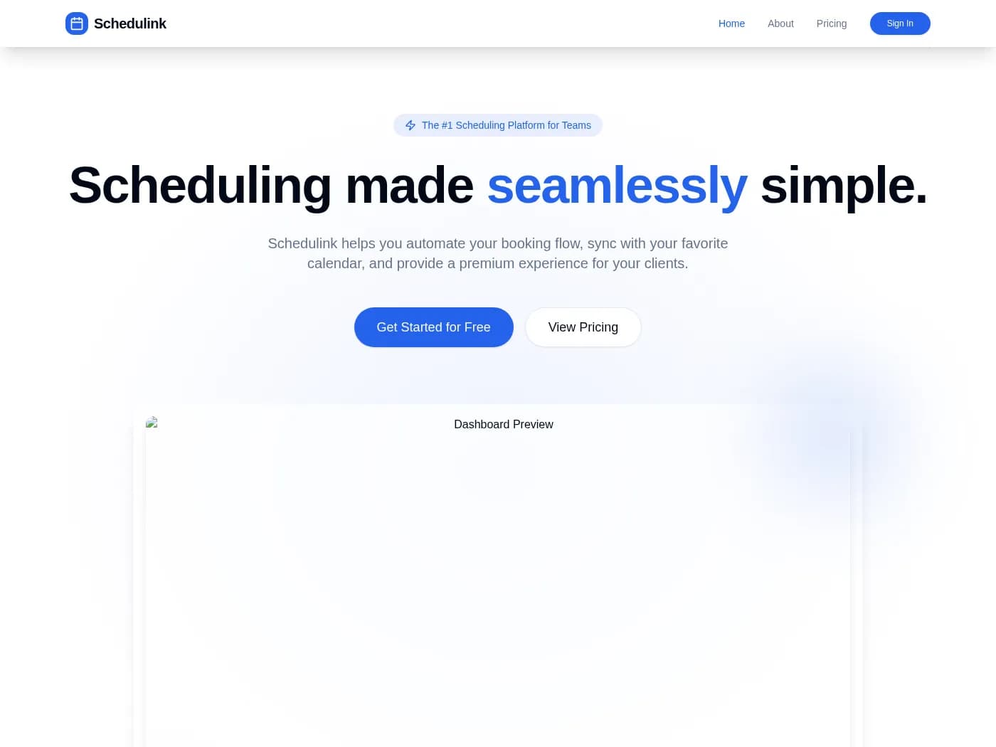 Schedulink Website