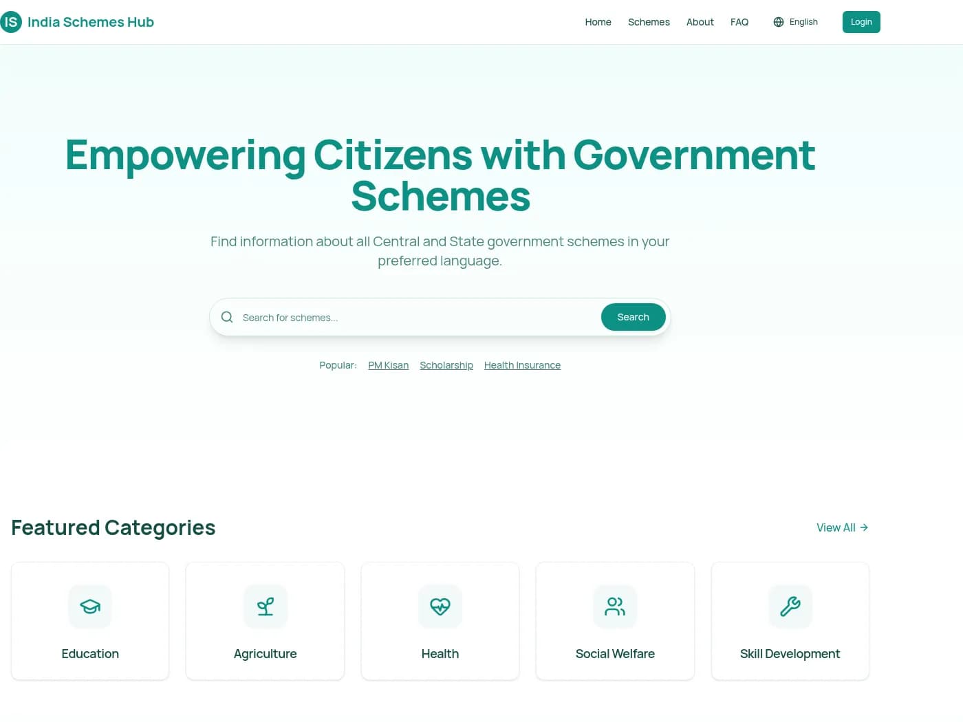 India Schemes Hub