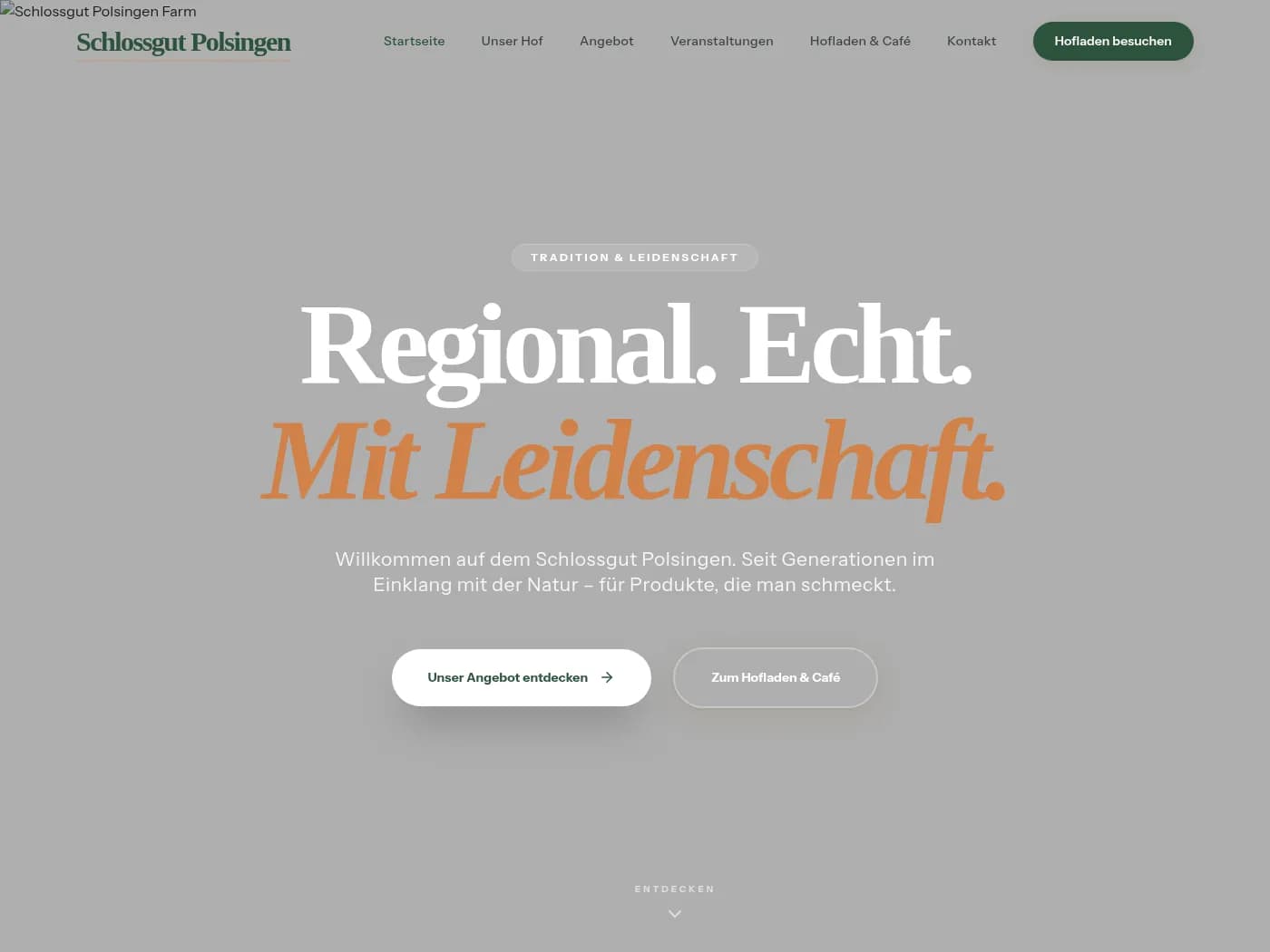 Schlossgut Polsingen Relaunch
