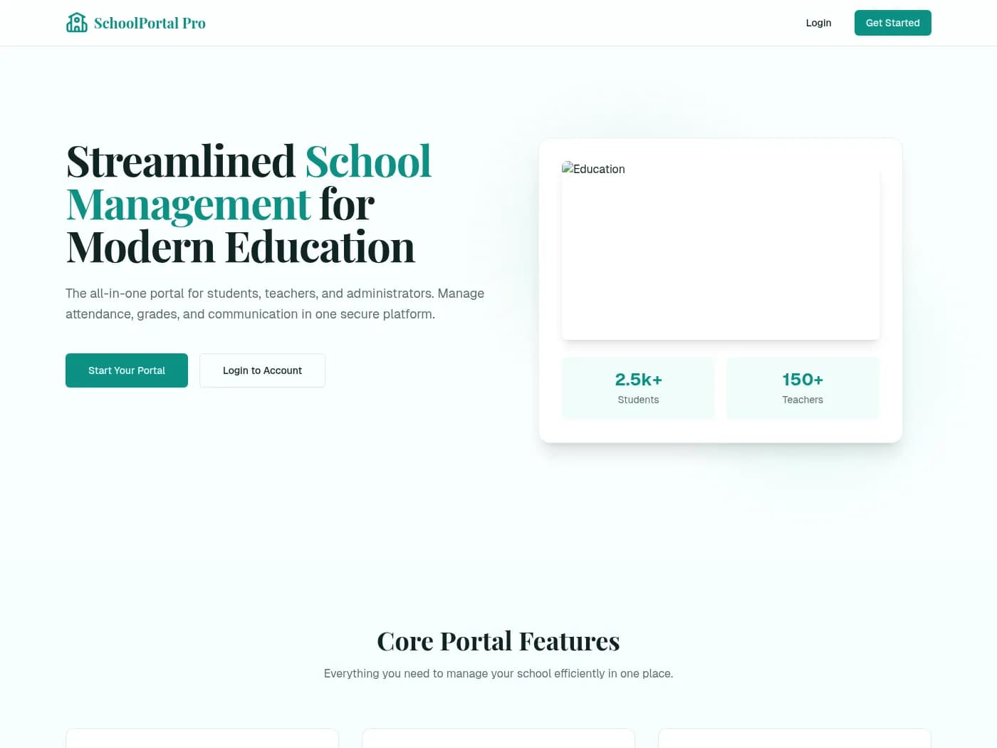 School Portal Pro