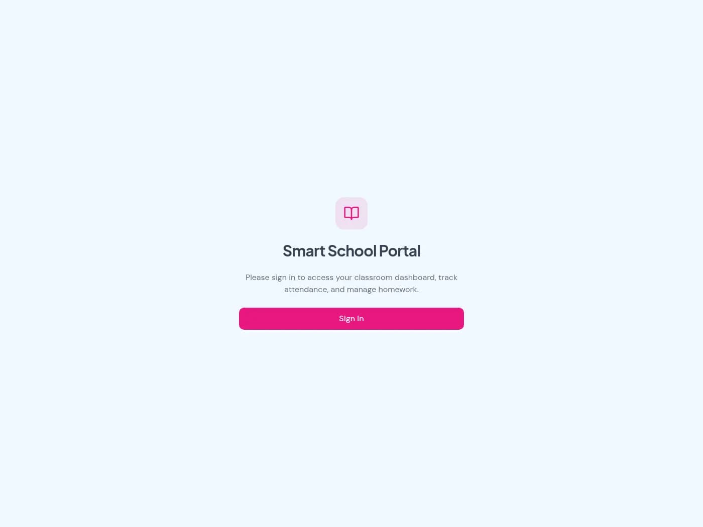 Smart School Portal