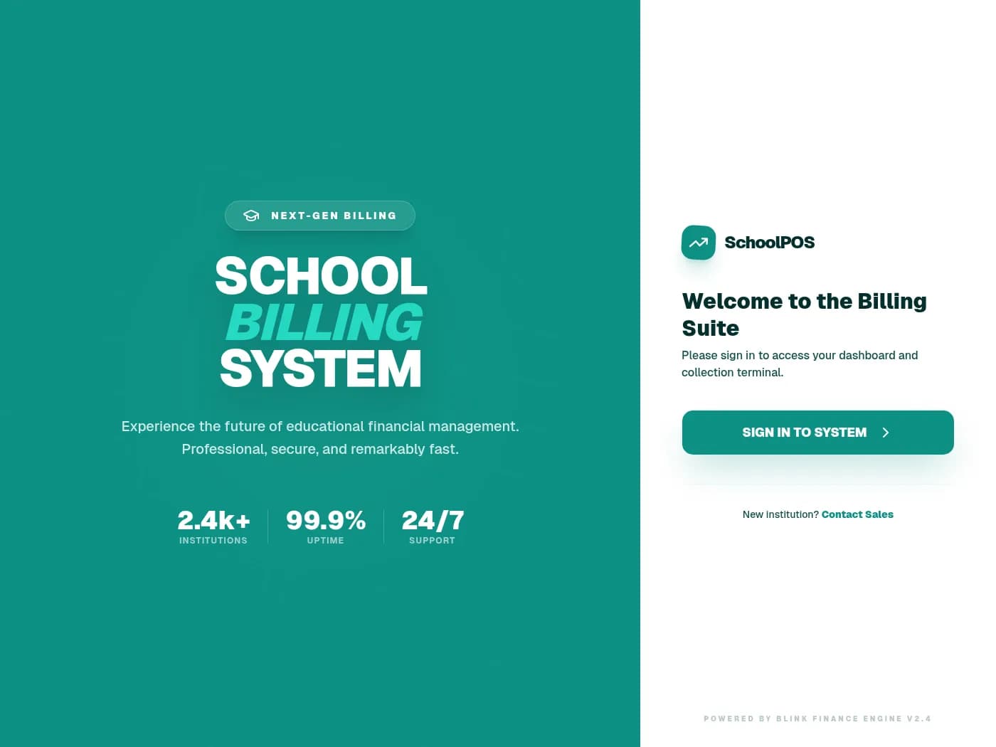 SchoolPOS Billing Suite