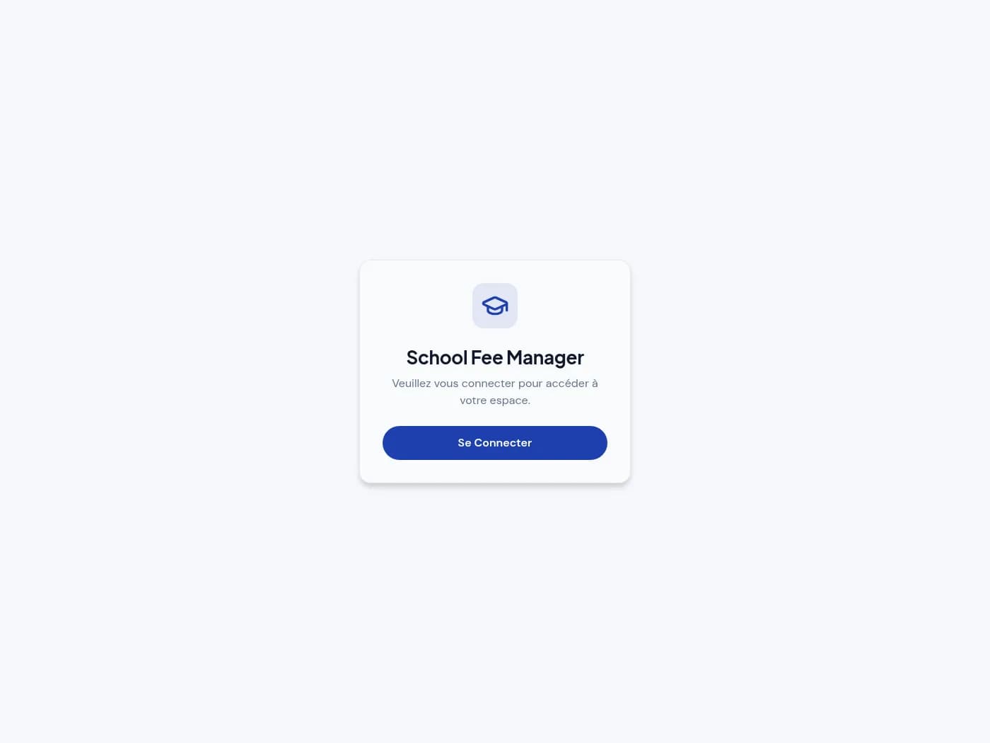 School Fee Manager