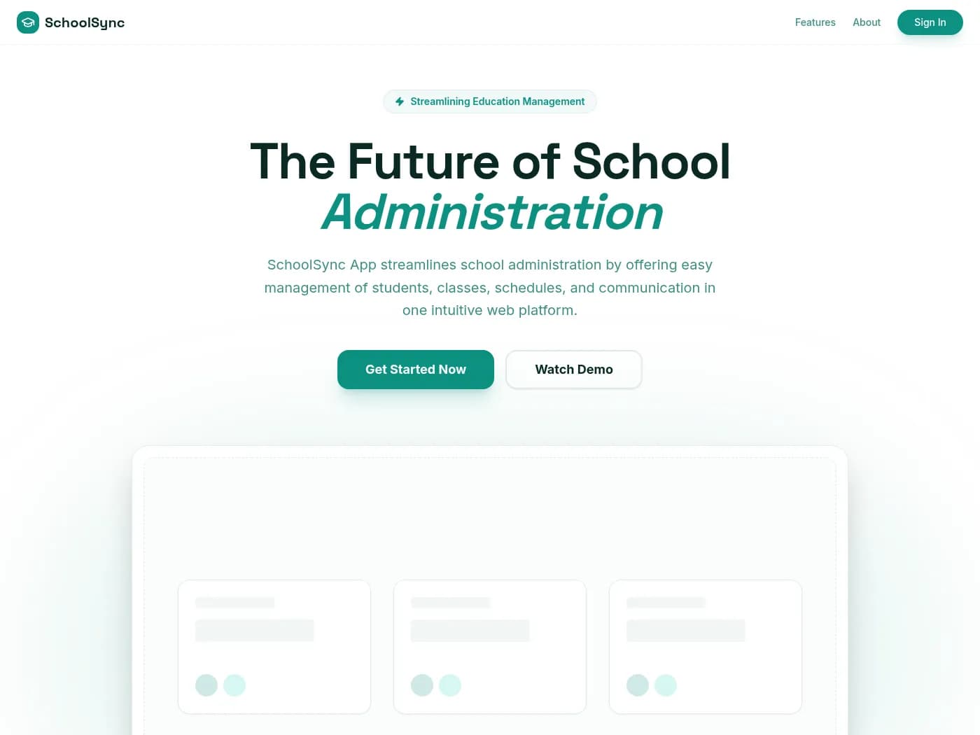 SchoolSync App