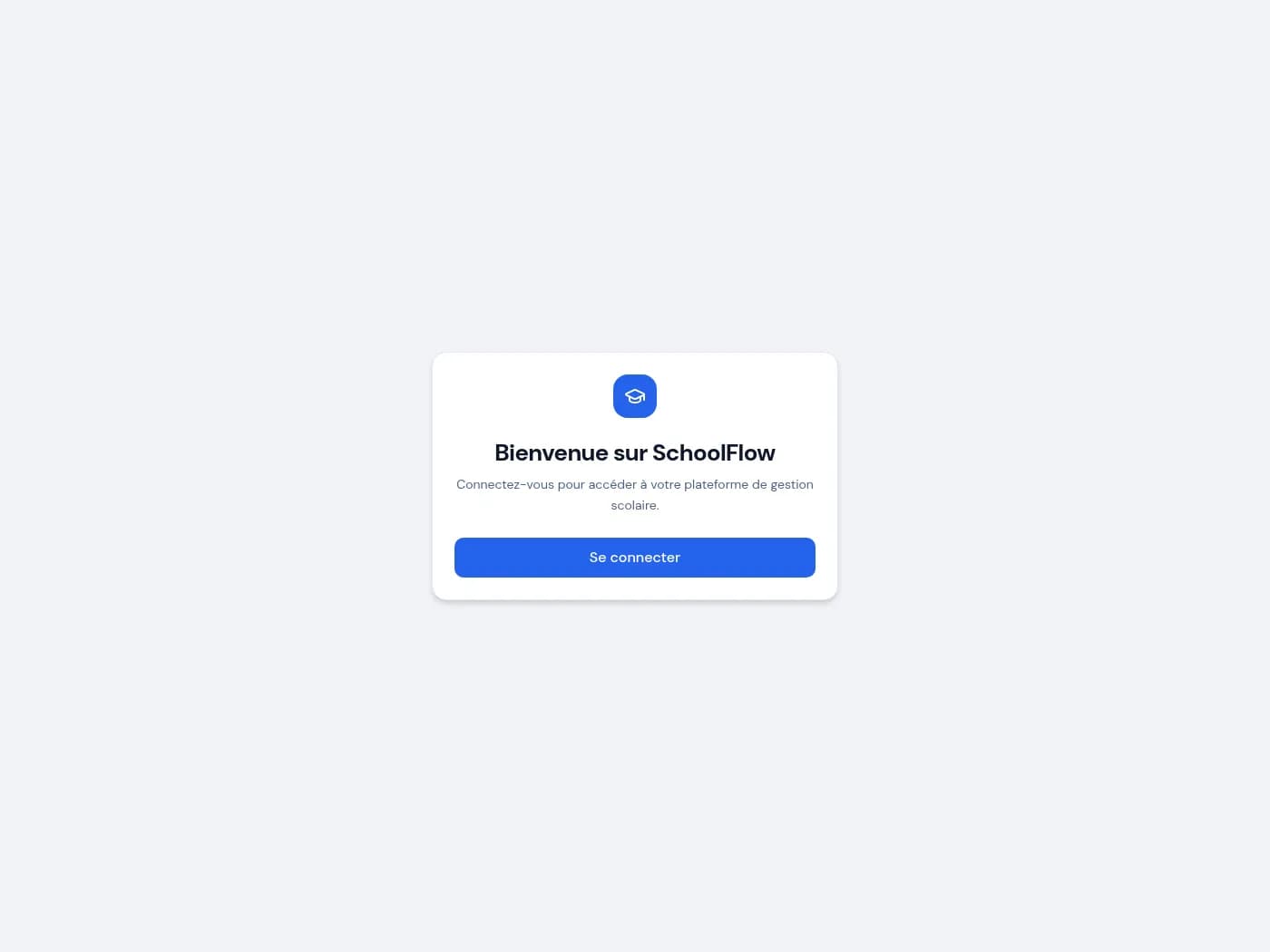 SchoolFlow Platform