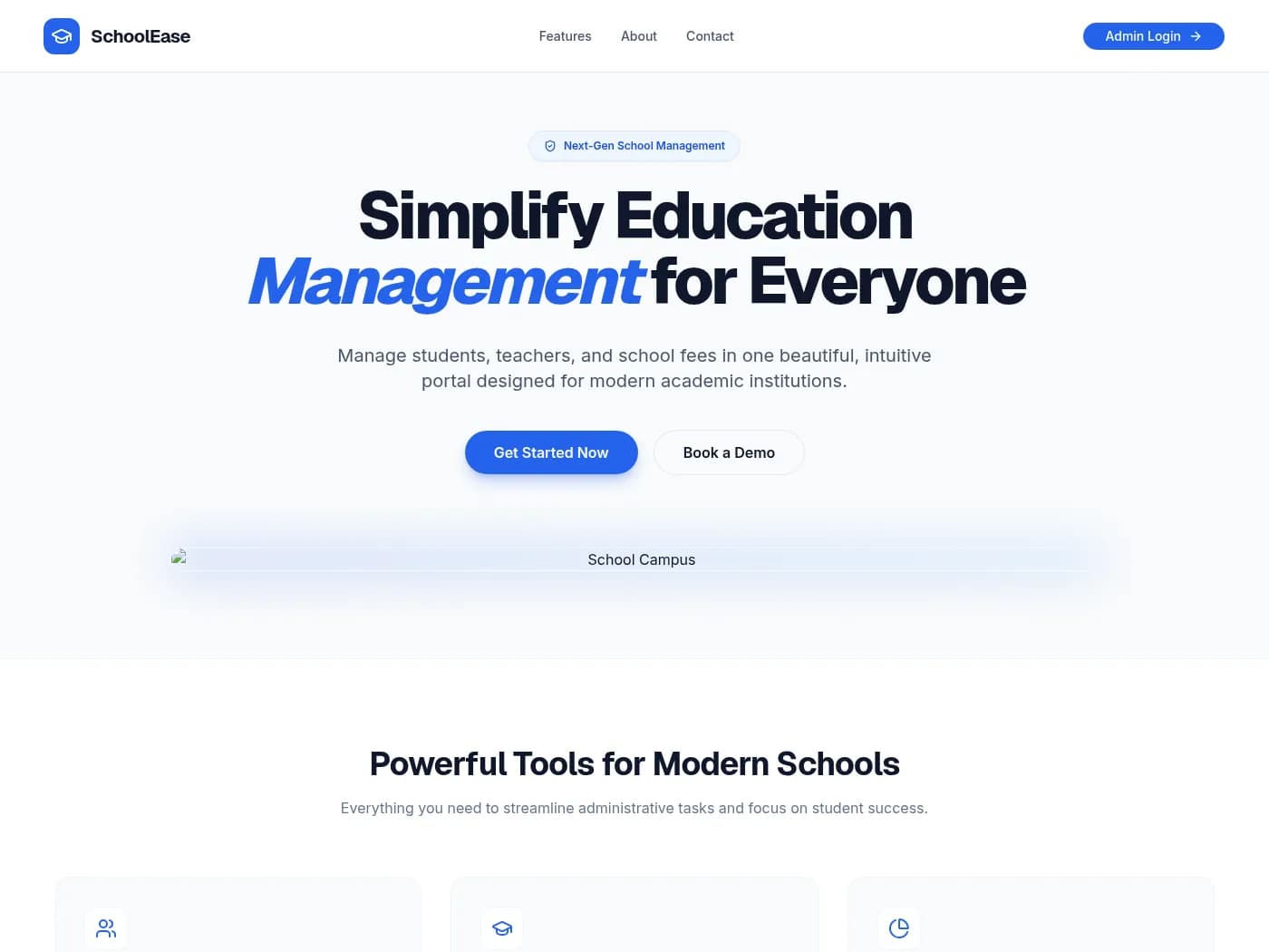 SchoolEase Portal