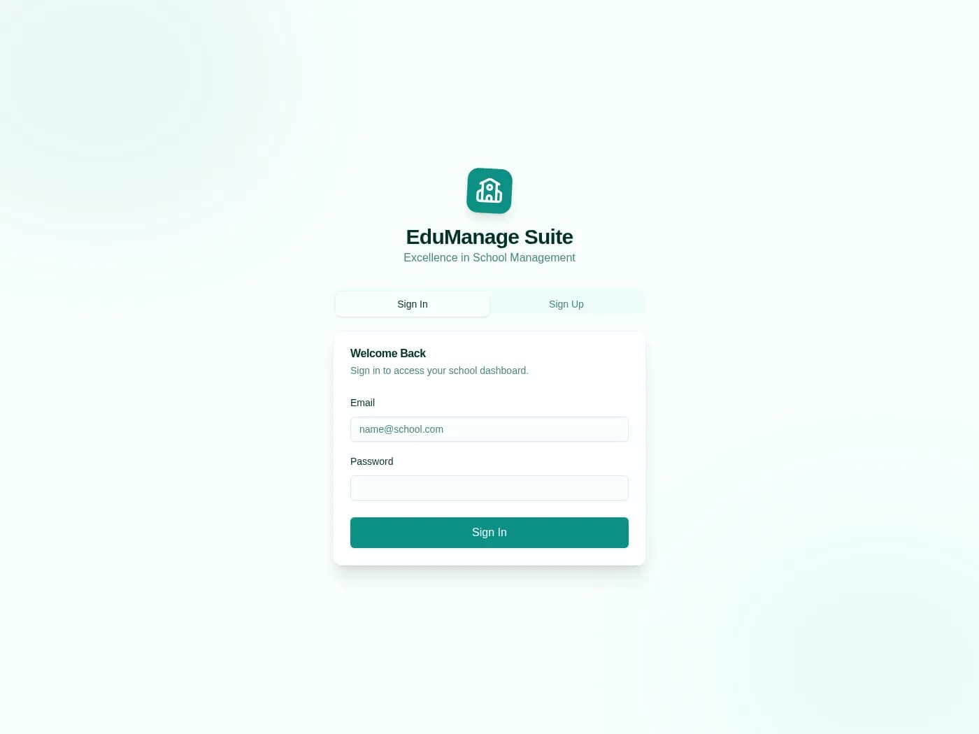 EduManage Suite