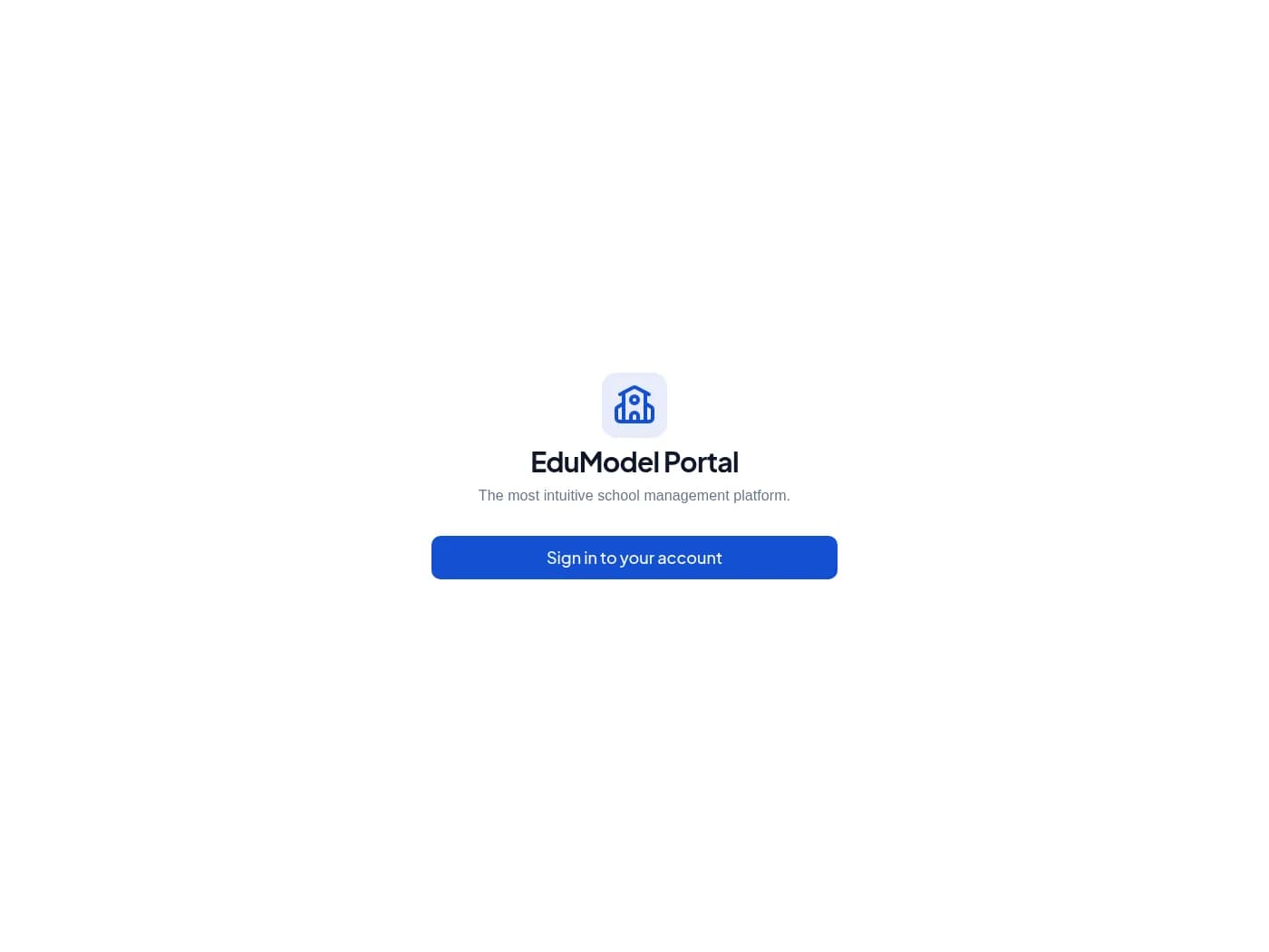 EduModel Portal