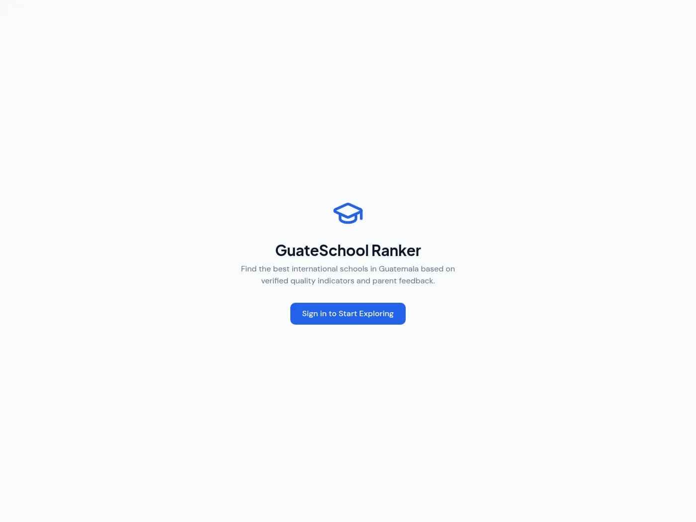 GuateSchool Ranker