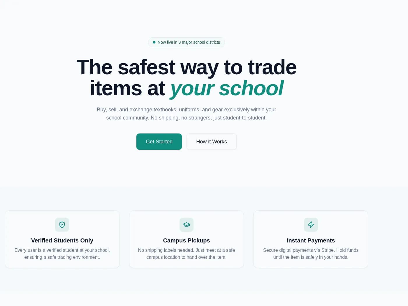 SchoolTrade Hub