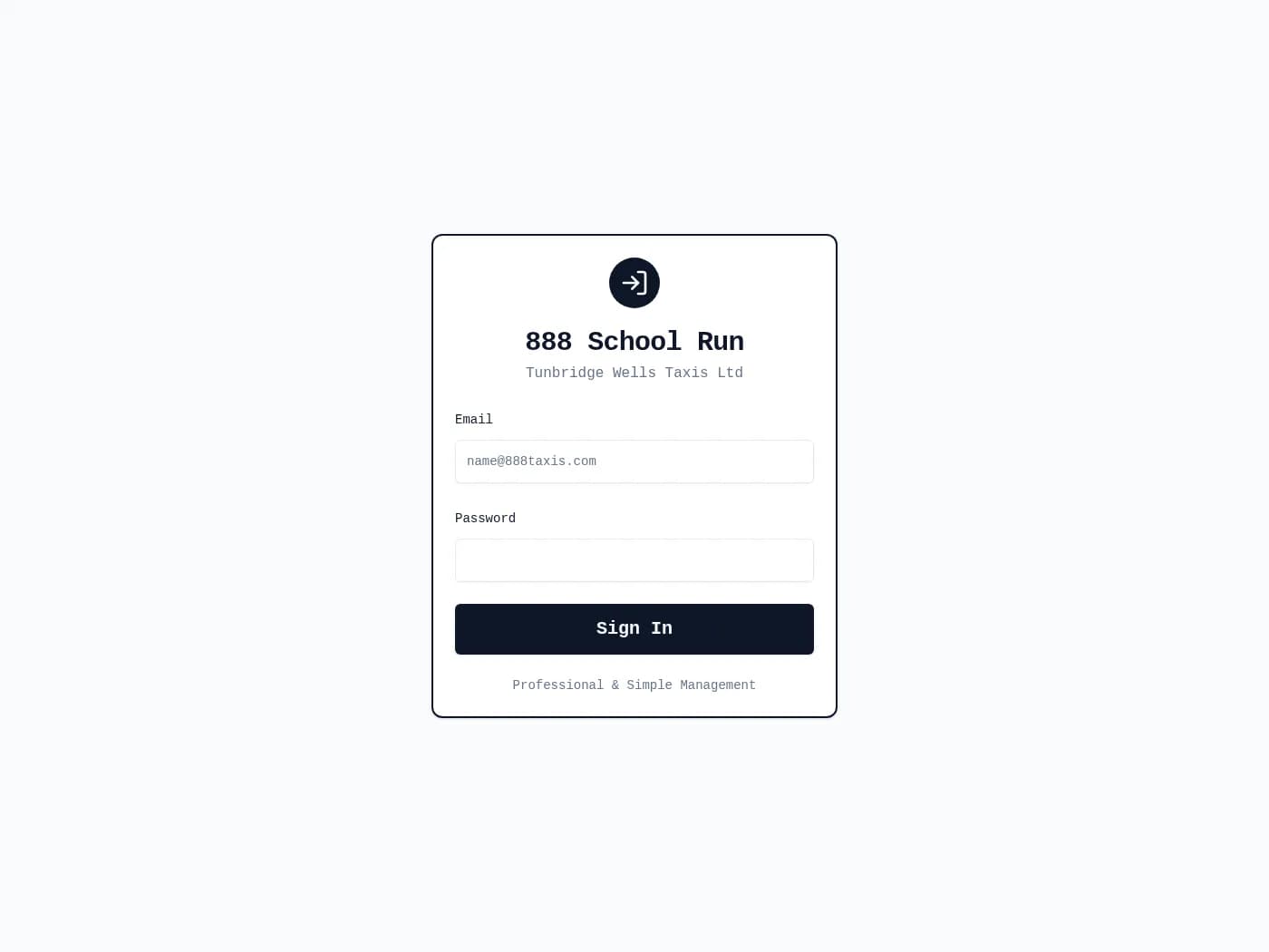 888 School Run Manager
