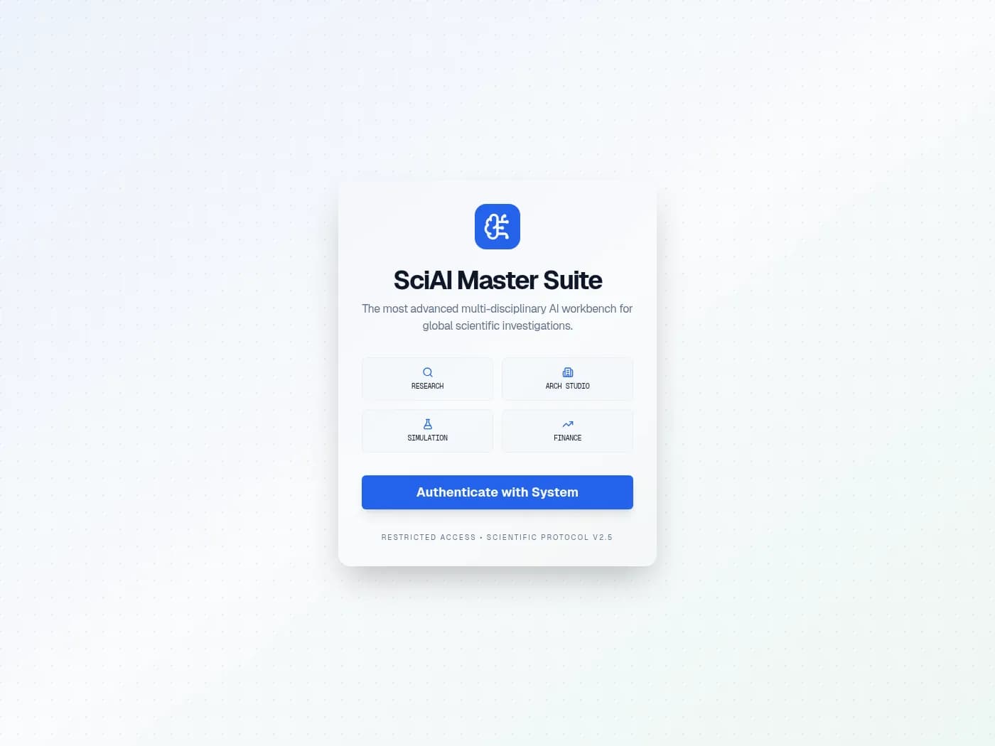 SciAI Master Suite