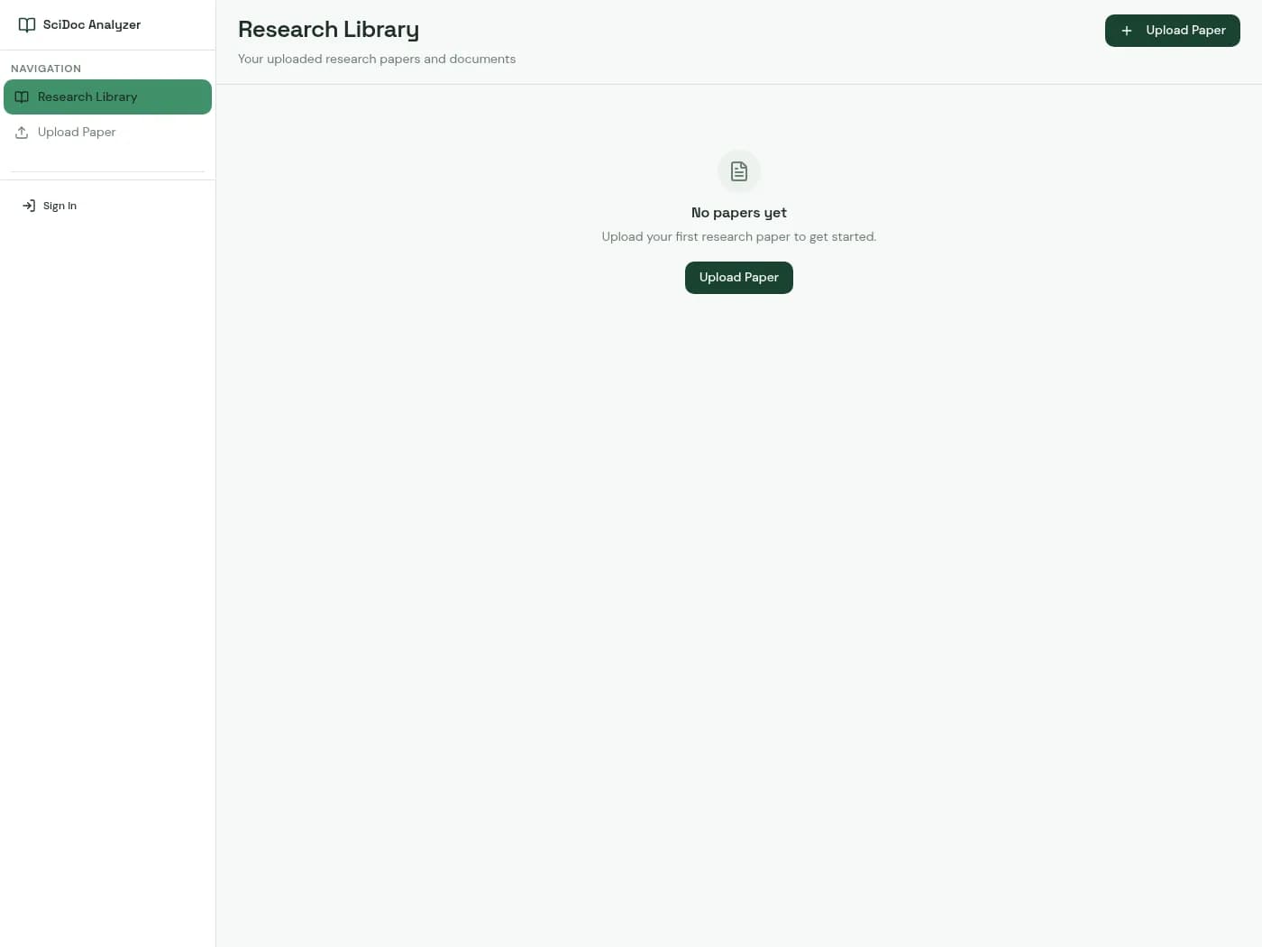 SciDoc Analyzer