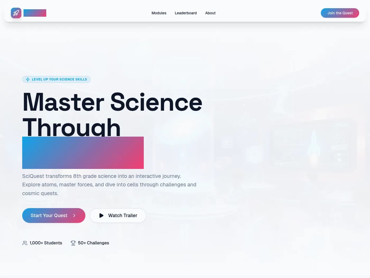 SciQuest Interactive Game