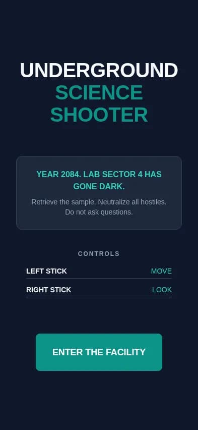 Underground Science Shooter