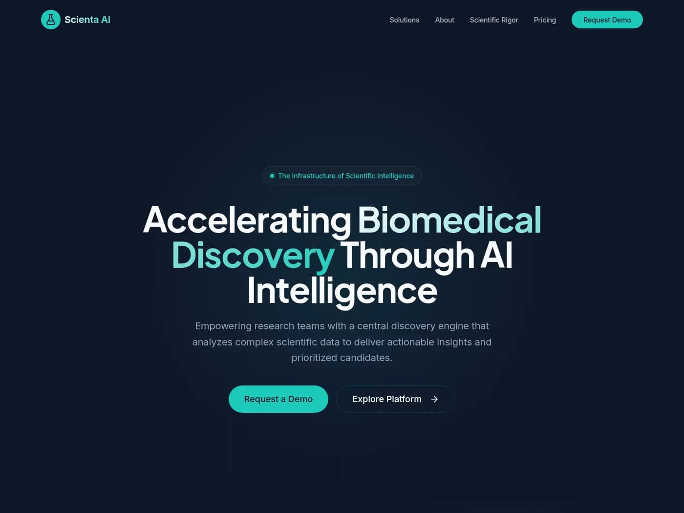 Scienta AI Platform