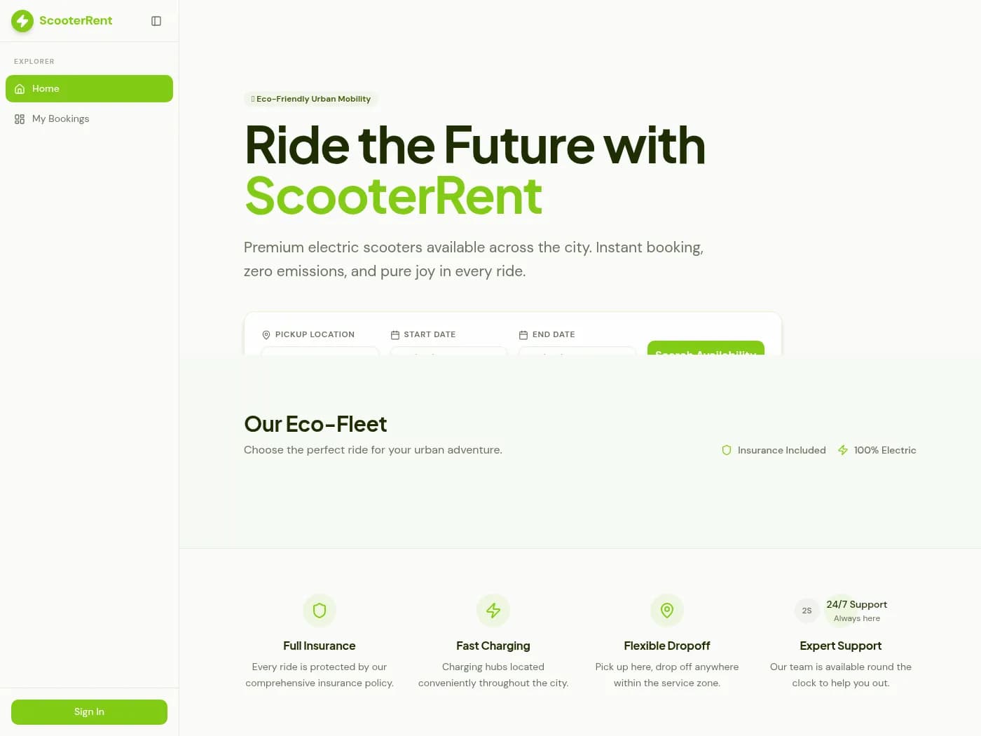 ScooterRent Web