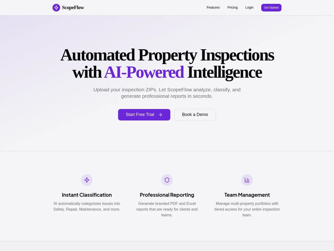 ScopeFlow SaaS Platform